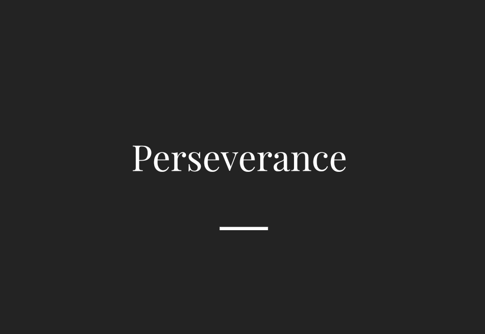 Perseverance through Affliction